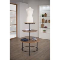 Three Tier Round Table