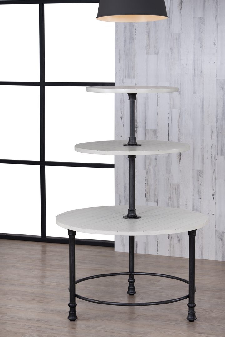 Three Tier Round Table