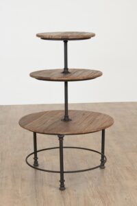3 Tier Round Table