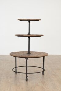 3 Tier Round Table
