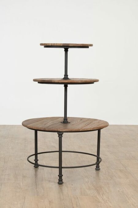 3 Tier Round Table