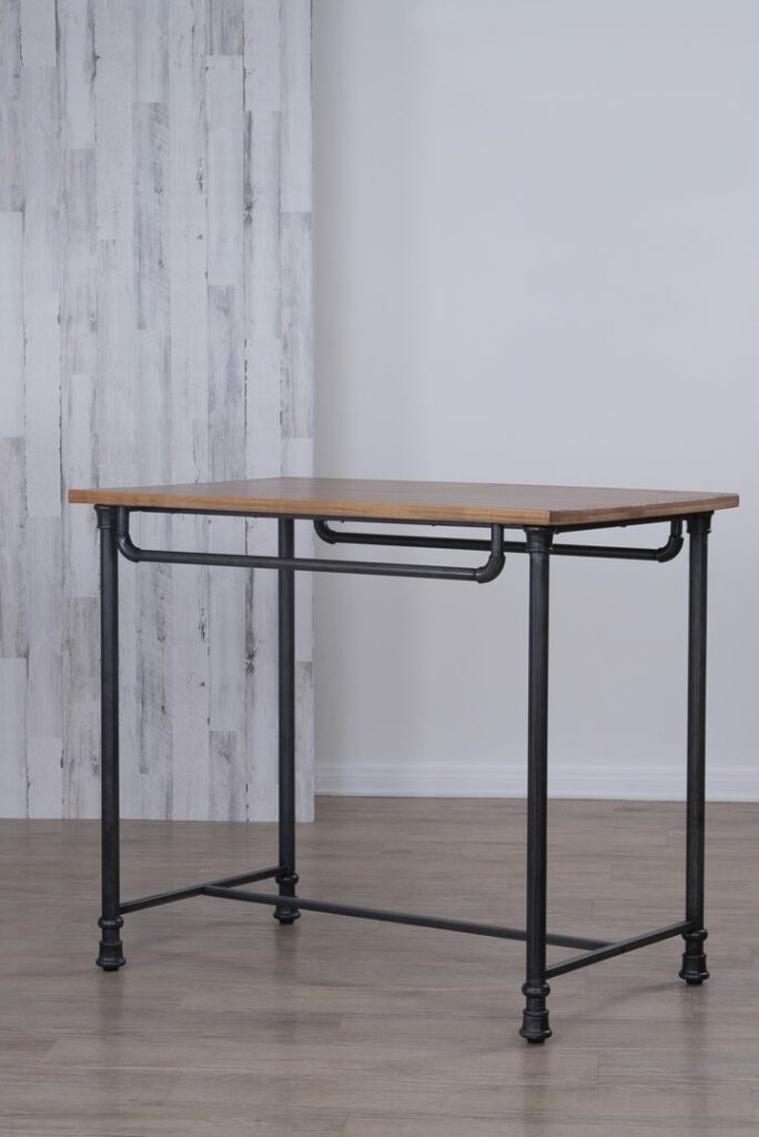 Tall Table w/ 2 Hanging Bars